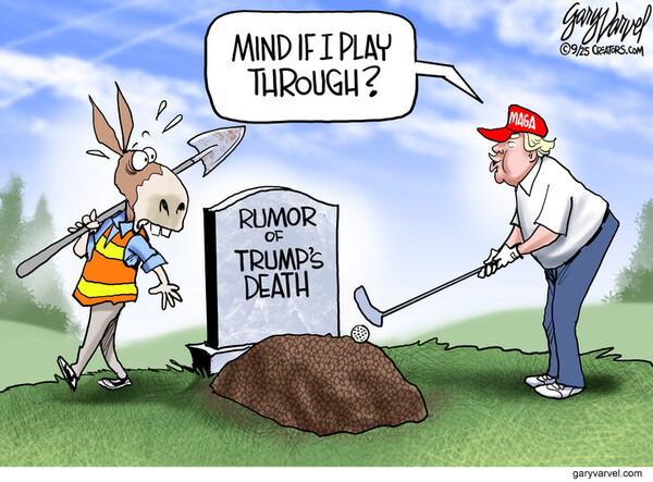 RealClearPolitics | Gary Varvel for Sep 02, 2025 | Political Cartoons