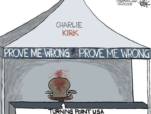 RealClearPolitics | Chip Bok for Sep 11, 2025 | Political Cartoons