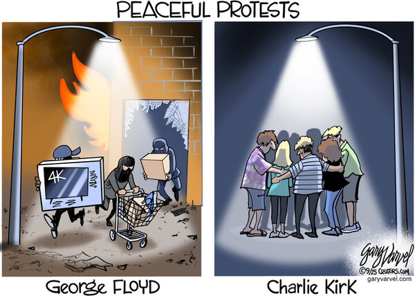 RealClearPolitics | Gary Varvel for Sep 15, 2025 | Political Cartoons