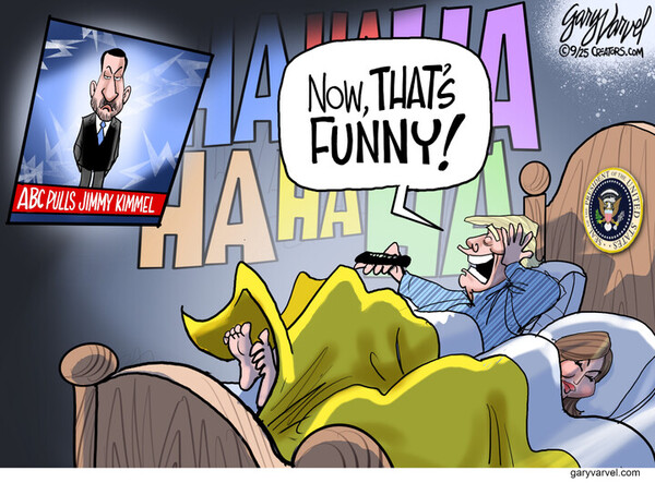 RealClearPolitics | Gary Varvel for Sep 18, 2025 | Political Cartoons