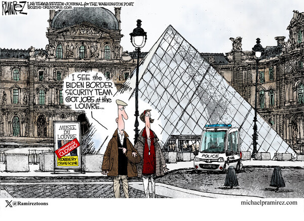 RealClearPolitics | Michael Ramirez for Oct 24, 2025 | Political Cartoons