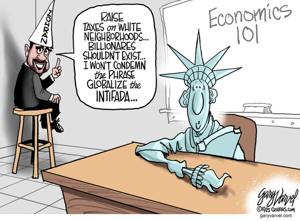 RealClearPolitics | Gary Varvel for Oct 28, 2025 | Political Cartoons