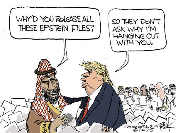 RealClearPolitics | Chip Bok for Nov 19, 2025 | Political Cartoons