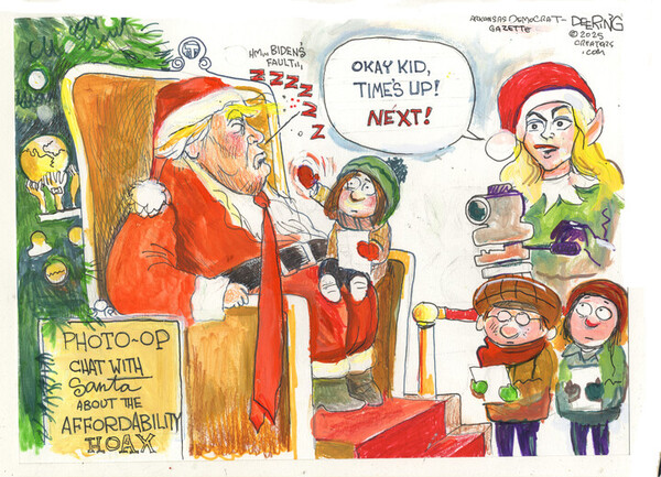 RealClearPolitics - Gary Varvel - 12/11/2025 - Political Cartoons