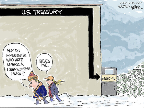 RealClearPolitics - Cartoons of the Week - Chip Bok for Dec 13, 2025 ...