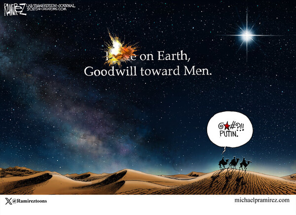 RealClearPolitics - Steve Kelley - 12/25/2025 - Political Cartoons