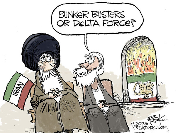 RealClearPolitics - Steve Kelley - 01/13/2026 - Political Cartoons