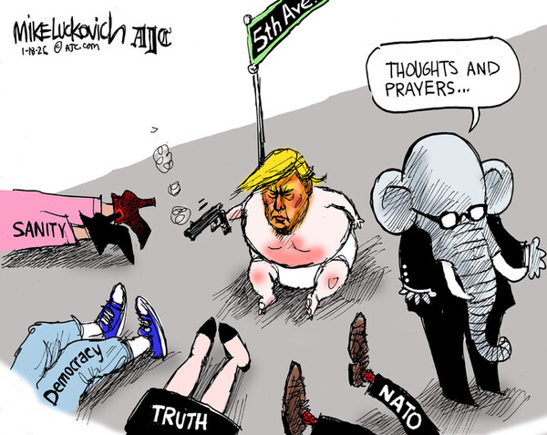 RealClearPolitics - Steve Kelley - 01/18/2026 - Political Cartoons