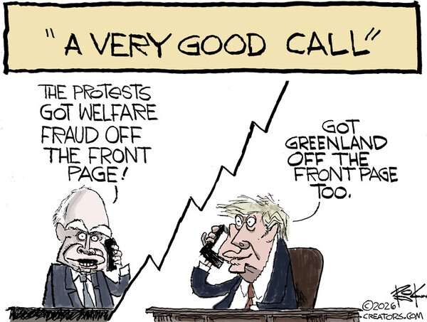 RealClearPolitics - John Deering - 01/29/2026 - Political Cartoons