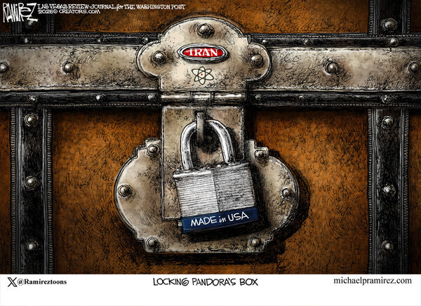 RealClearPolitics | Michael Ramirez for Mar 06, 2026 | Political Cartoons