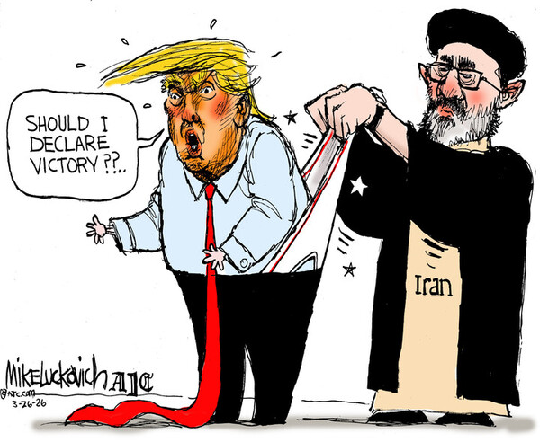 RealClearPolitics - Michael Ramirez - 03/26/2026 - Political Cartoons