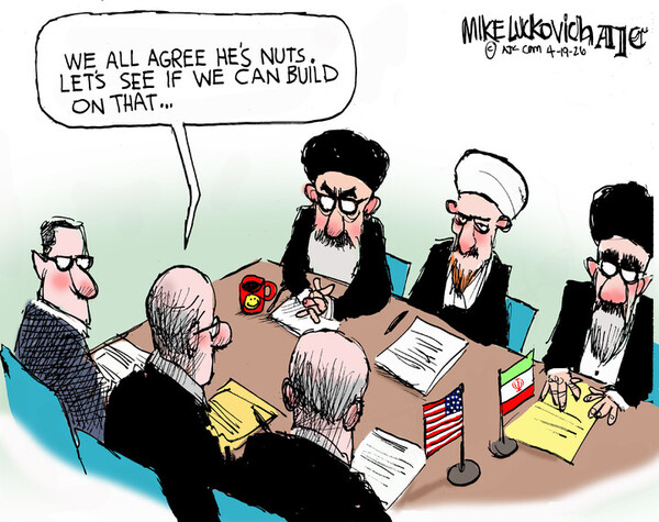 RealClearPolitics - Cartoons of the Week - Mike Luckovich for Apr 19 ...