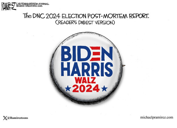 RealClearPolitics | Michael Ramirez for May 25, 2026 | Political Cartoons