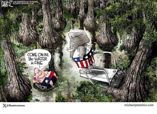 RealClearPolitics | Michael Ramirez for Jun 01, 2026 | Political Cartoons