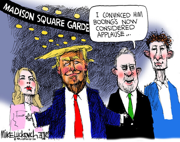 RealClearPolitics | Mike Luckovich for Jun 10, 2026 | Political Cartoons