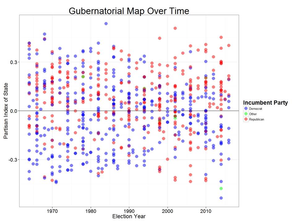 Gubernatorial Map: A "Red Wall" for GOP in 2016? | RealClearPolitics